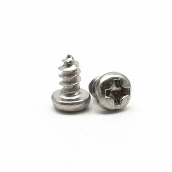 Self Tapping Screw Custom M2.6*7 Stainless Steel Small Screw Pan Head ...