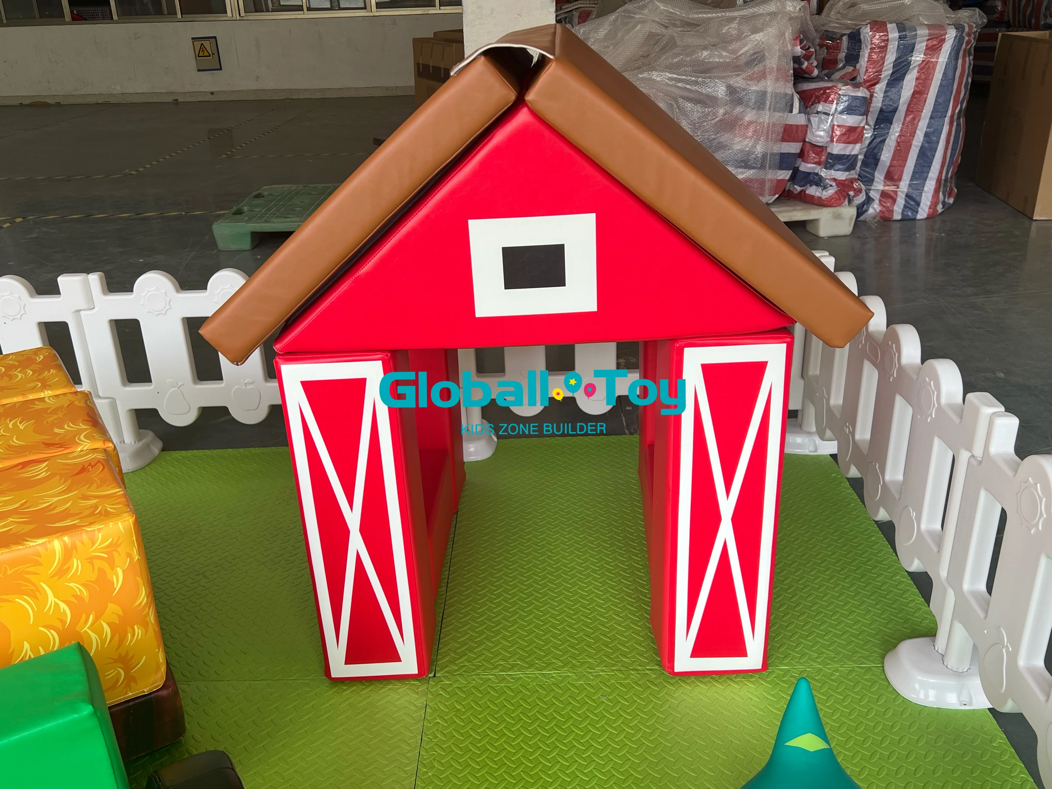 Globalltoy Farm Theme Soft Play Set for Party Rental