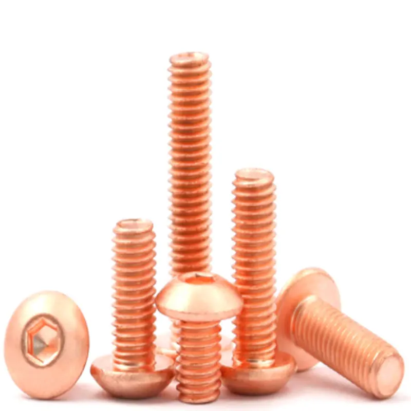 Hot Sale M4 M5 M6 M8 Brass H59 H62 Copper Bronze Cross Recess Hexagon ...