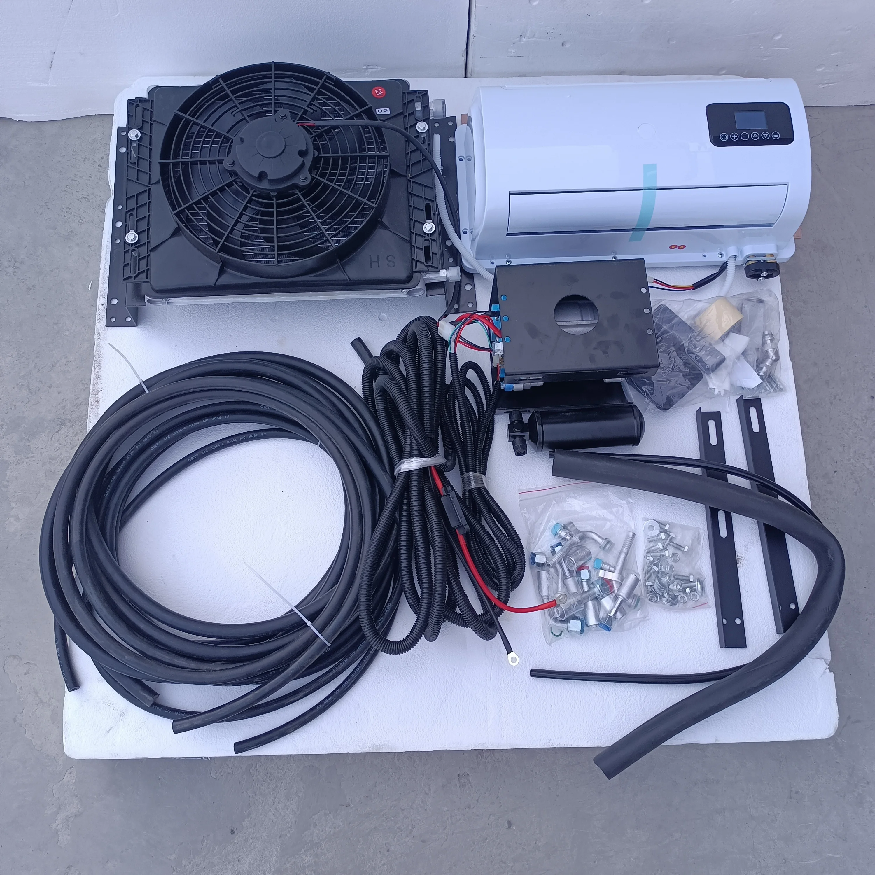 truck camper car ac 12v car air conditioner kit cooling electric air ...