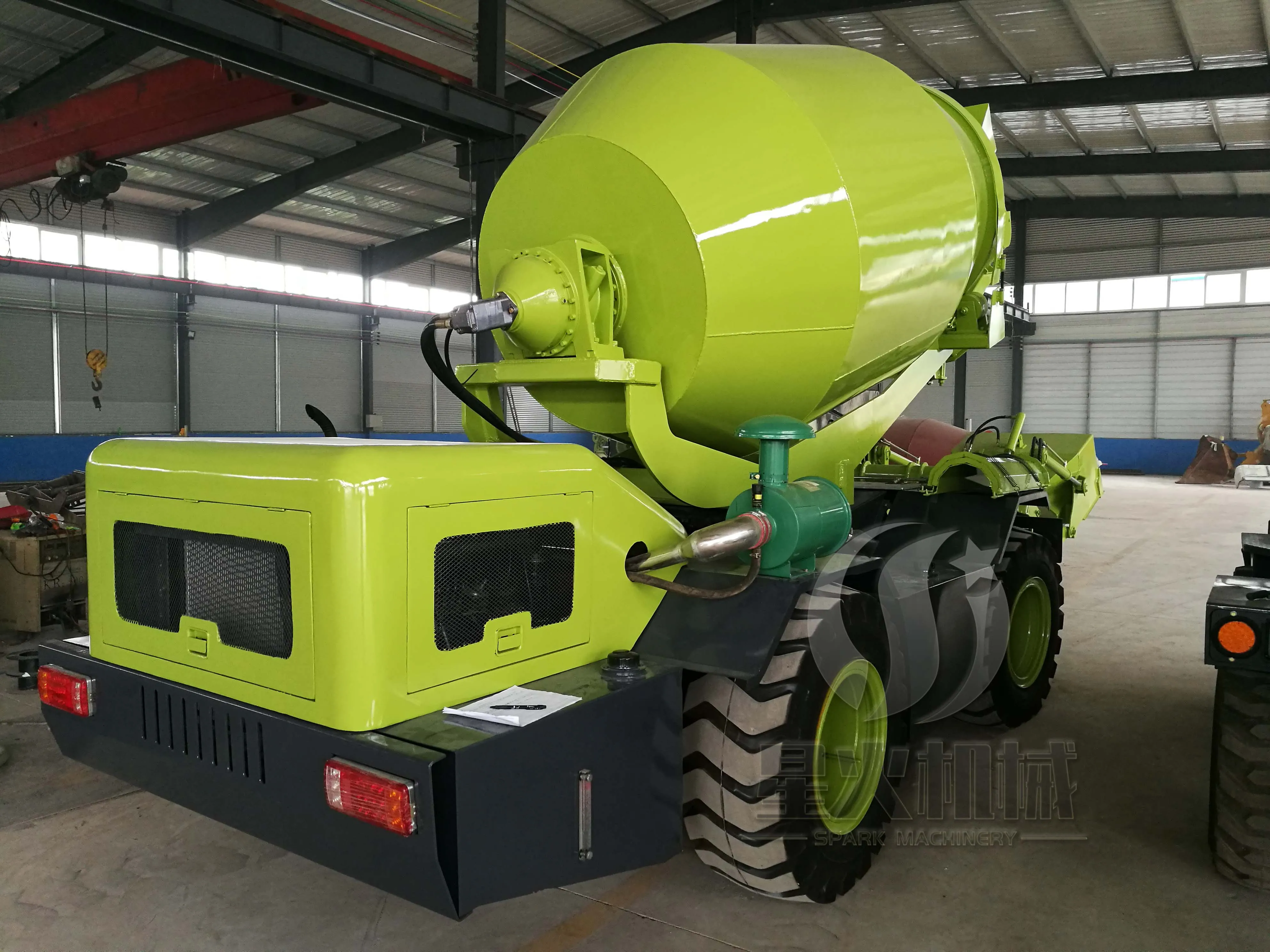 Drum Concrete Truck 3.5 Cubic Meter - Self Loading Mixer
