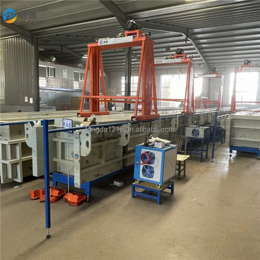 Plating Equipment/nickel Chrome Plating/automatic Electroplating Plant ...