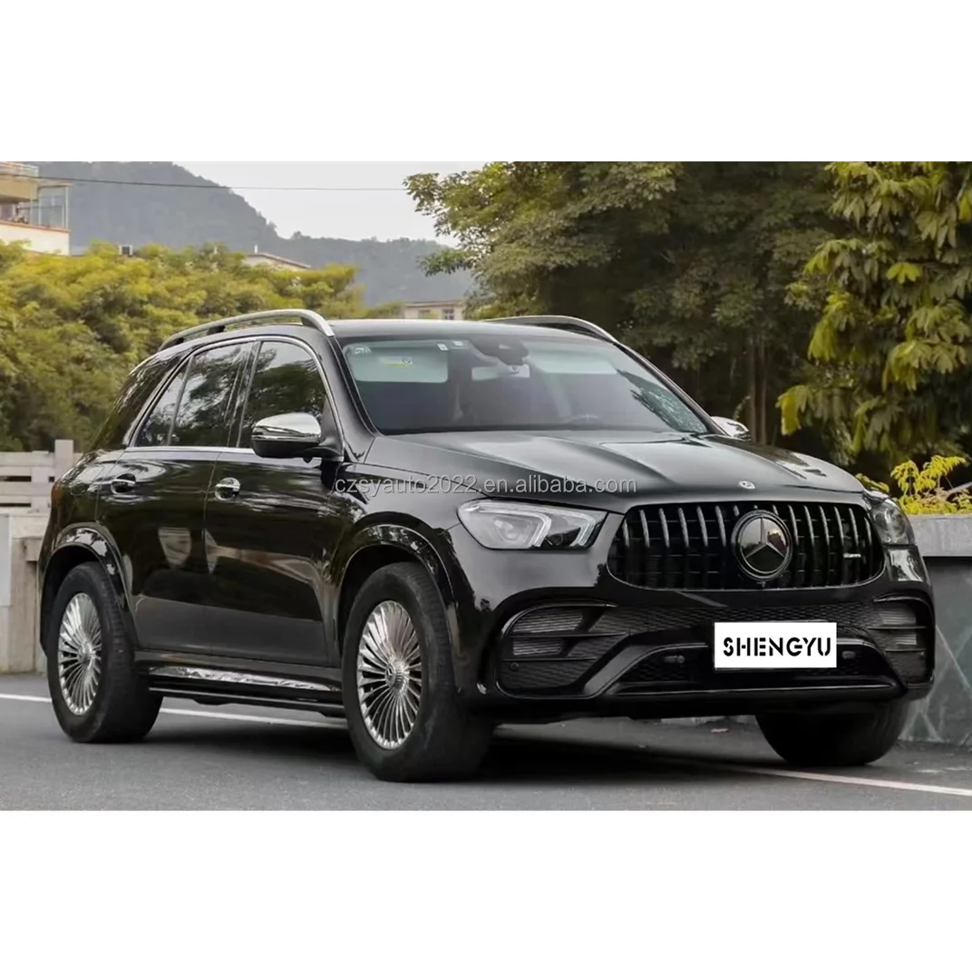 Body Kit Include Front Bumper Assembly Rear Lip Exhaust For Mercedes Benz Gle W167 2020 Change ...