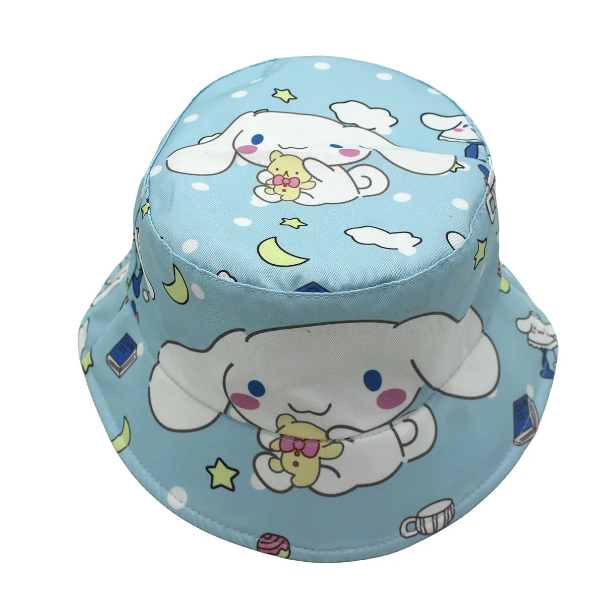 Kuromi Mymelody Cinnamoroll Pochacco Pompom Purin Fisherman Hat Cartoon ...