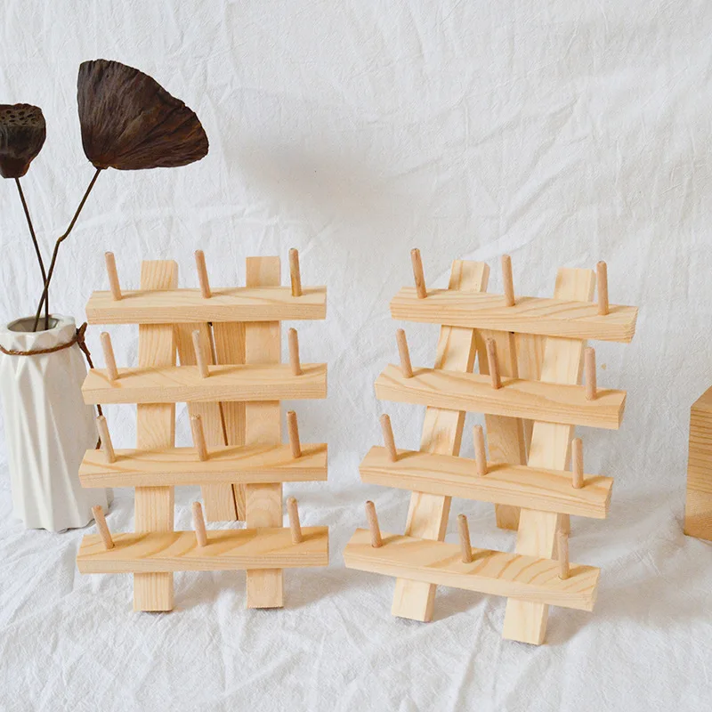 Wooden Spool Thread Sewing Thread Rack - Custom Holder