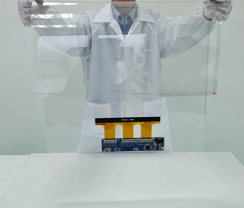 High Quality 65 Inch Projected Capacitive Touch Film Interactive Touch ...