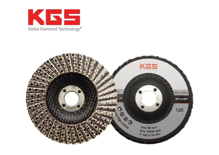 STS CP Diamond Louver Abrasive Electroplate Diamond Flexible Flap Disc ...