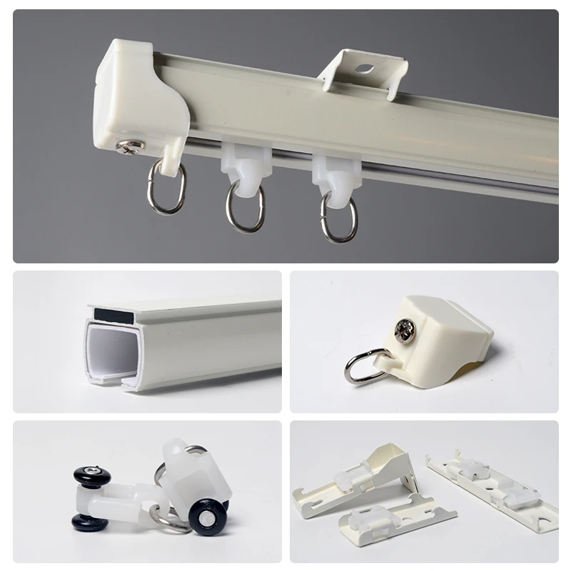 Single Simple Curtain Track Curtain Rail From Factory Wholesale - Buy ...