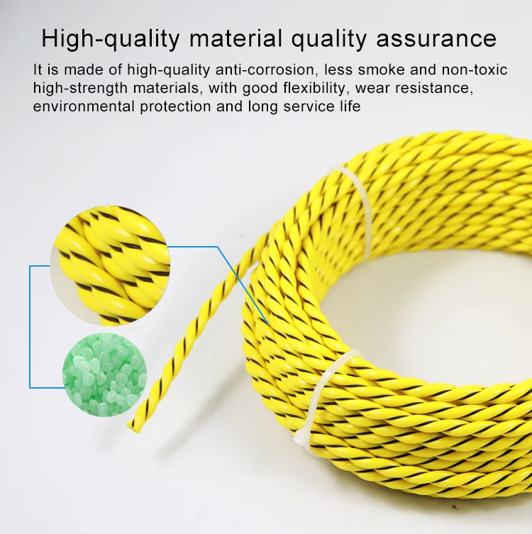 Water Sensor Cable - Flood Detecting Rope for Home Security