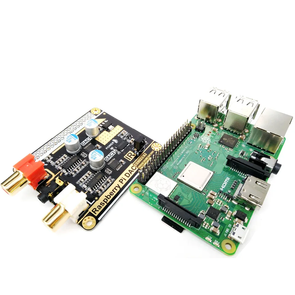 Volumio Mode Raspberry Pi DAC Raspberry Pi 3B+ HIFI Dual Decoding DAC ...