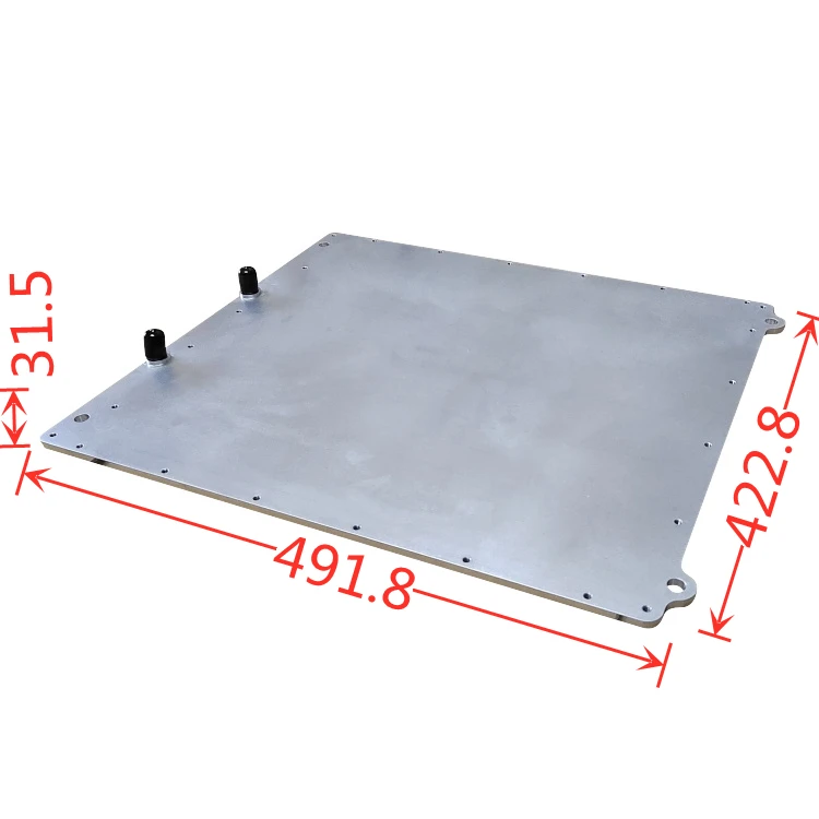 FSW Aluminum Cold Plate Liquid Cooler Water Cooling Plate for EV ...
