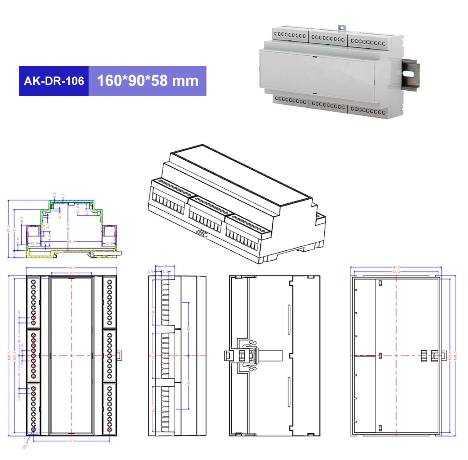 Din-rail Box PC Enclosure - Modular and Durable Solutions