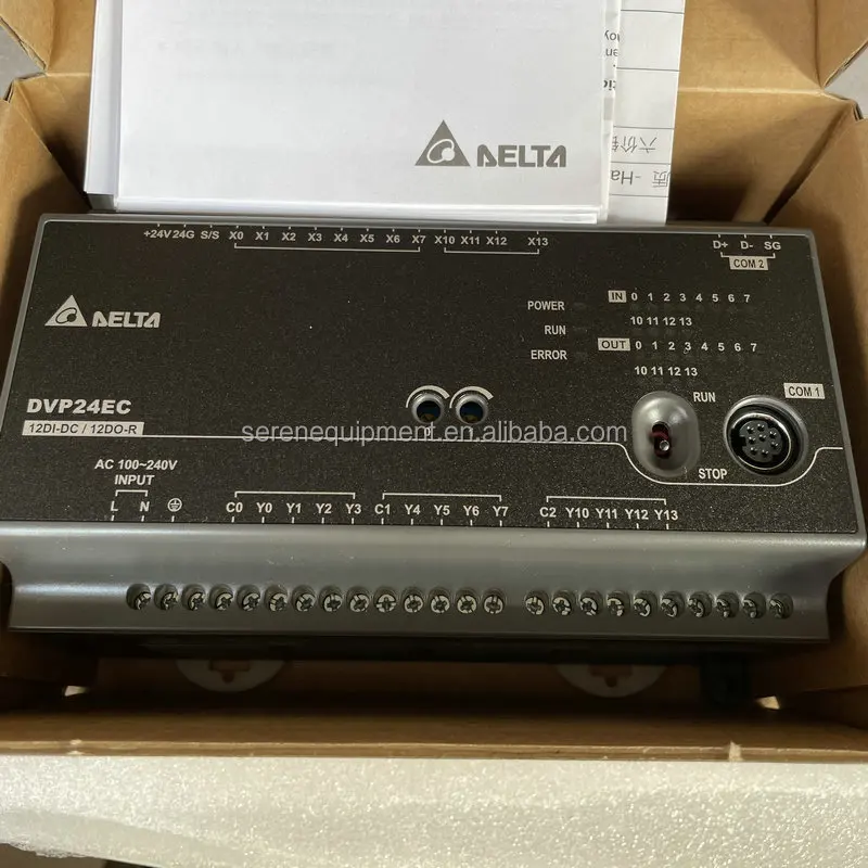 DELTA DVP-ES Programmable Logic Controllers - Reliable Performance