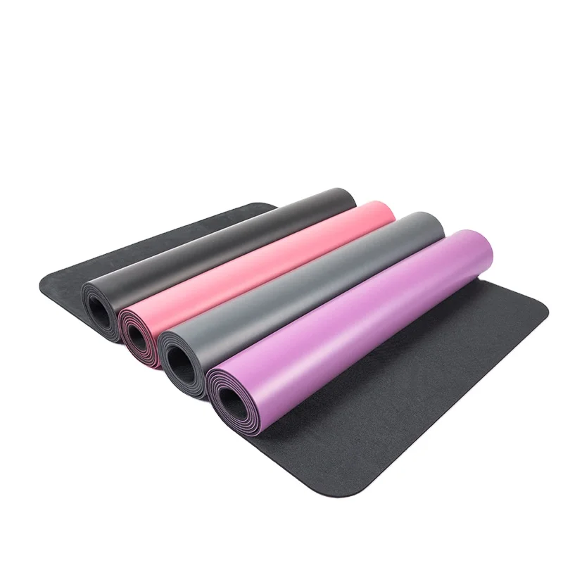 Smartfit PU Yoga Mat Rubber Yoga Mat PU Mat for Home And Gym Exercise ...