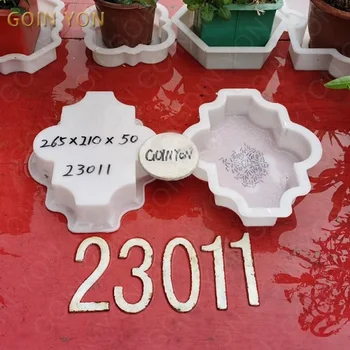 Interlocking Brick Mold For Paving Stones Garden Diy Road Paver Brick ...