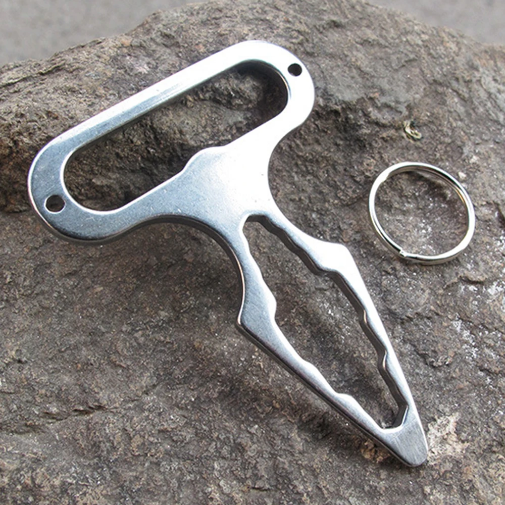 Camping Equipment Pocket Multifunction Survival Hand Tools Self Defense ...