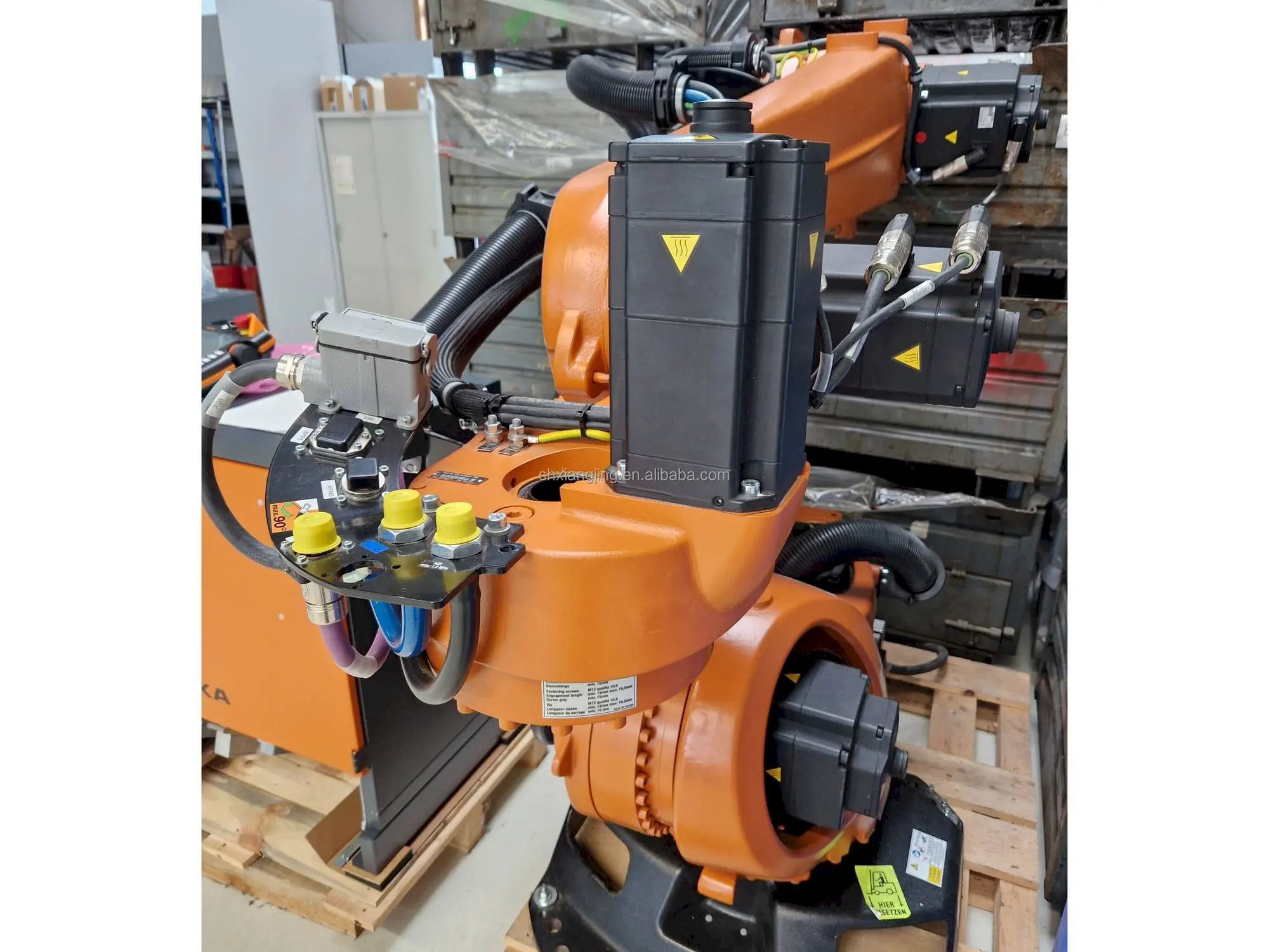 Brand New KUKA Heavy Payload Robotic Arm Automatic Palletizer KR 180 ...