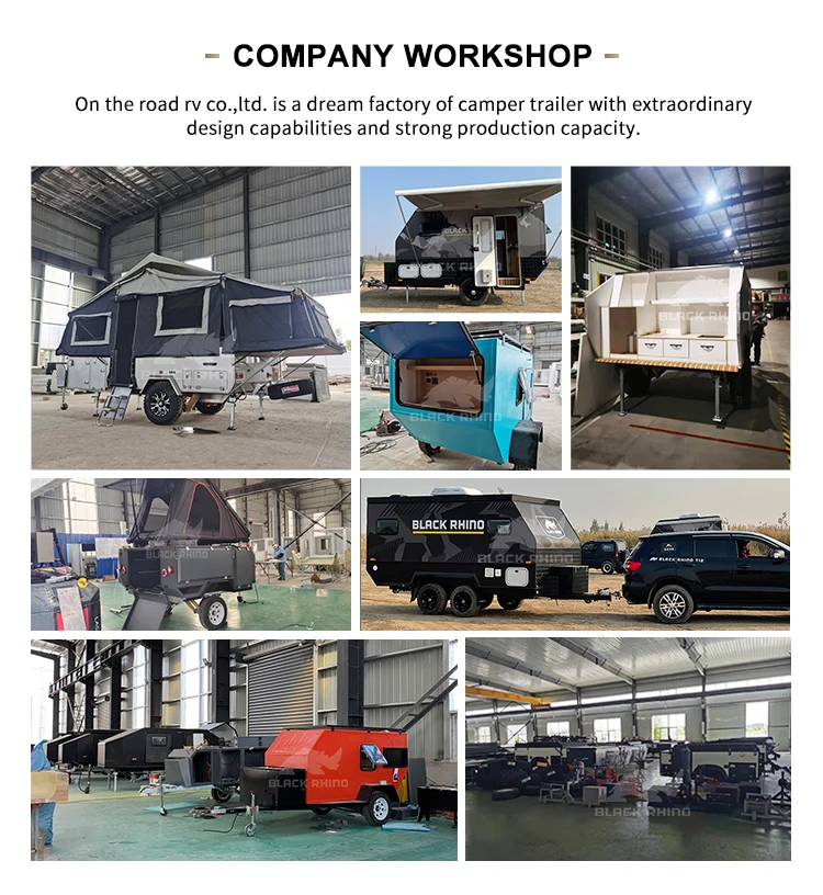 Mini Camper - Smart Tiny House Trailer for Family Camping