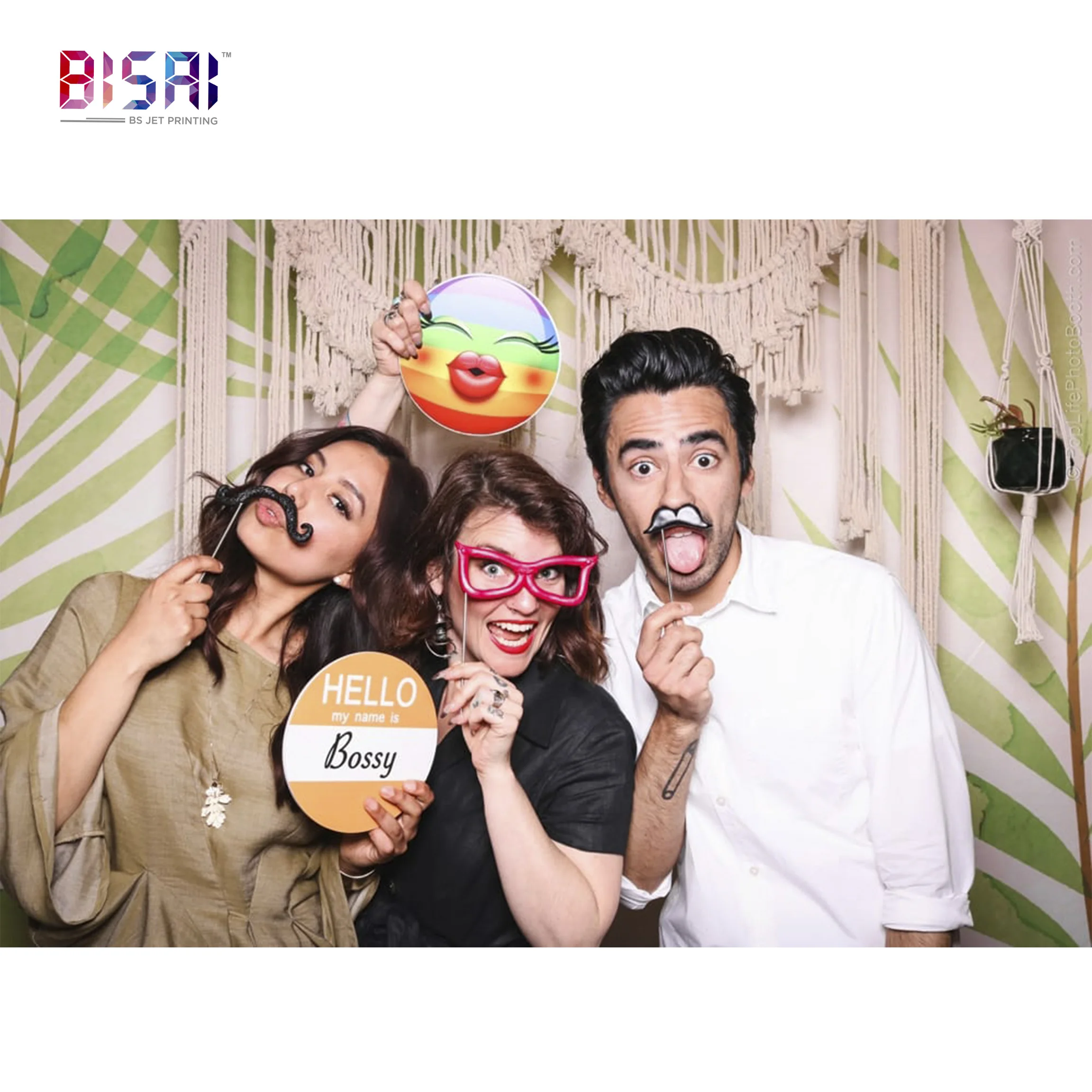 Hot Sale New Product Pvc Foam Language Welcome Sign Round Photo Booth ...