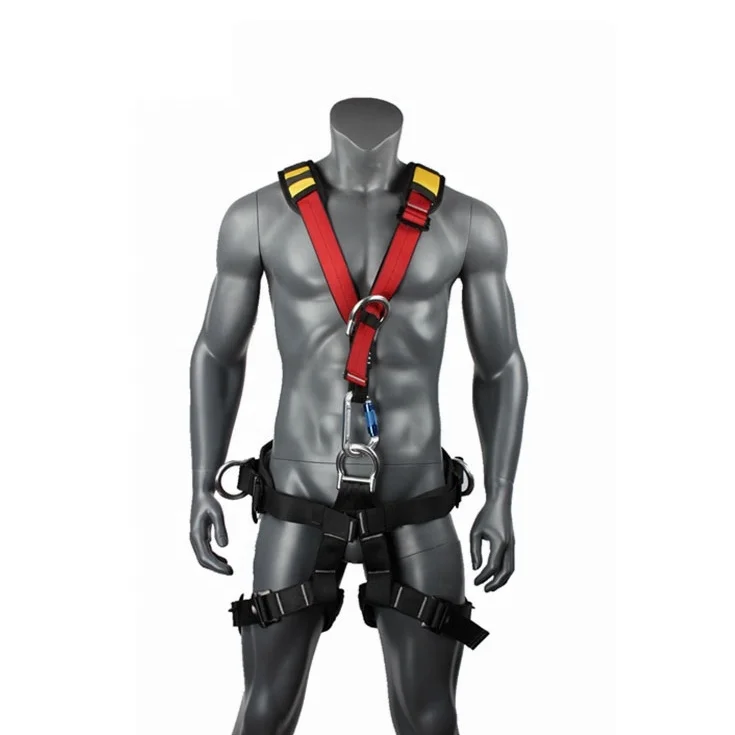 Adjustable Fall protection Electrician Parachute Safety Harness Full ...