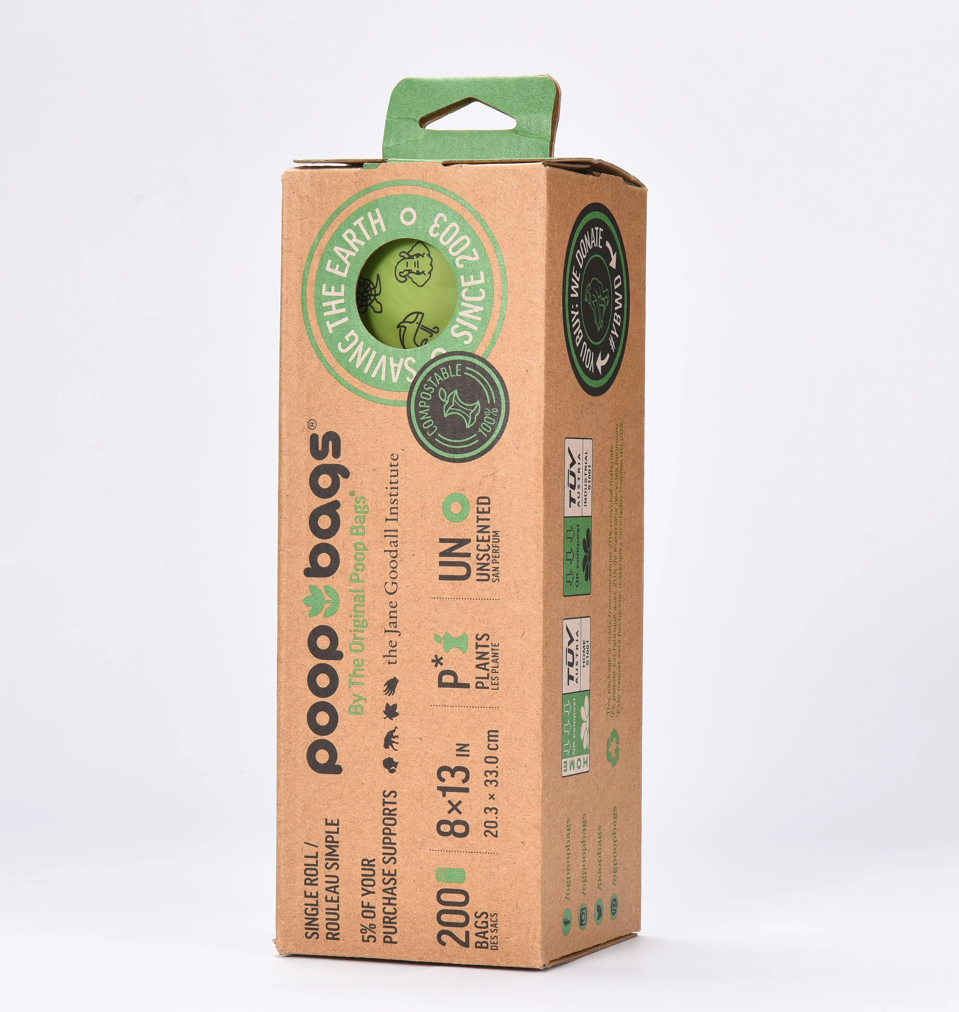 Custom Printed Bolsas Para Caca De Perro Eco Friendly Dog Poo Bags ...