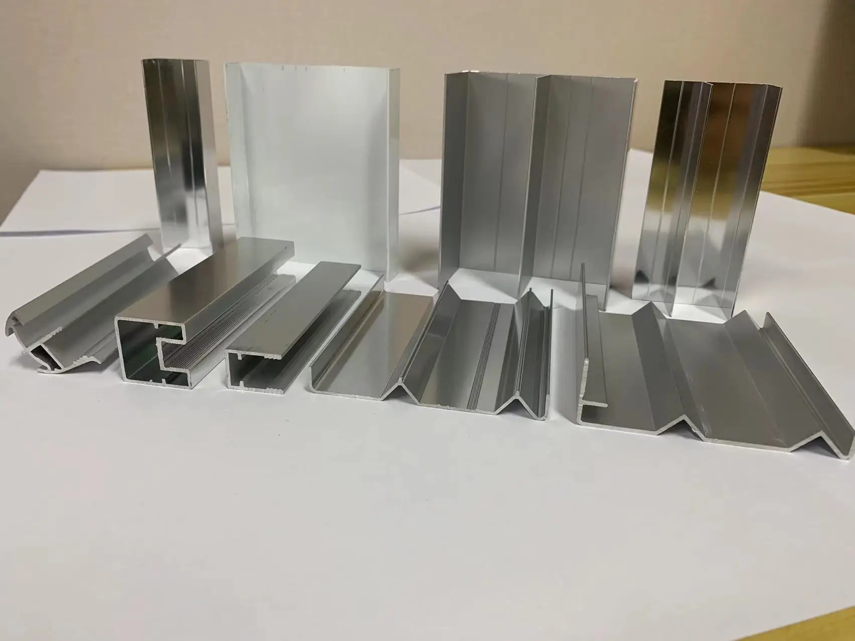 Anodized Modern Kitchen Cabinet Door Frame Aluminium Profile For Glass ...