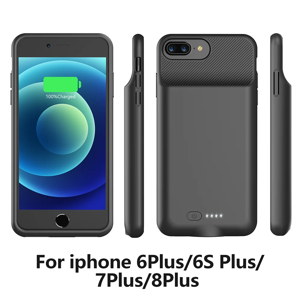 6000mah Battery Case Rechargeable Battery Smart Phone Battery Case For ...