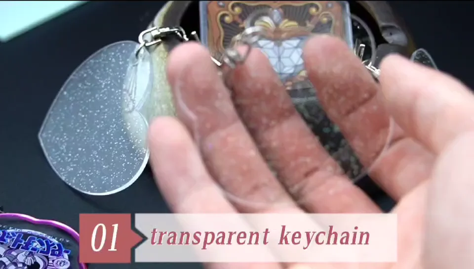 Paka Best Acrylic Blank Keychain Double Sided Sublresinon Clear Blanks ...