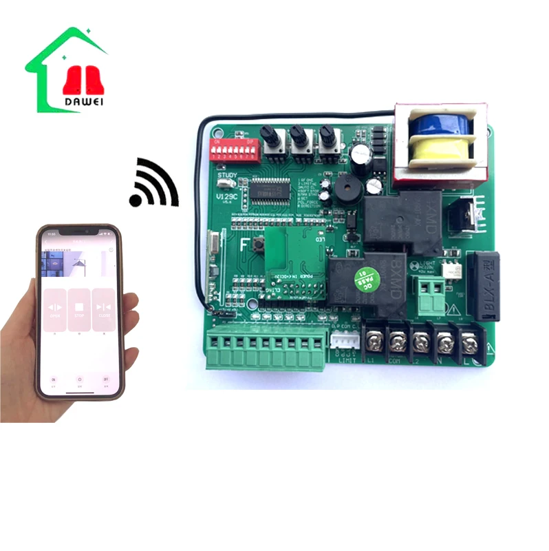 Tuya Smart Wifi Automatic Sliding Gate Opener For 800kg Gate Automatic ...