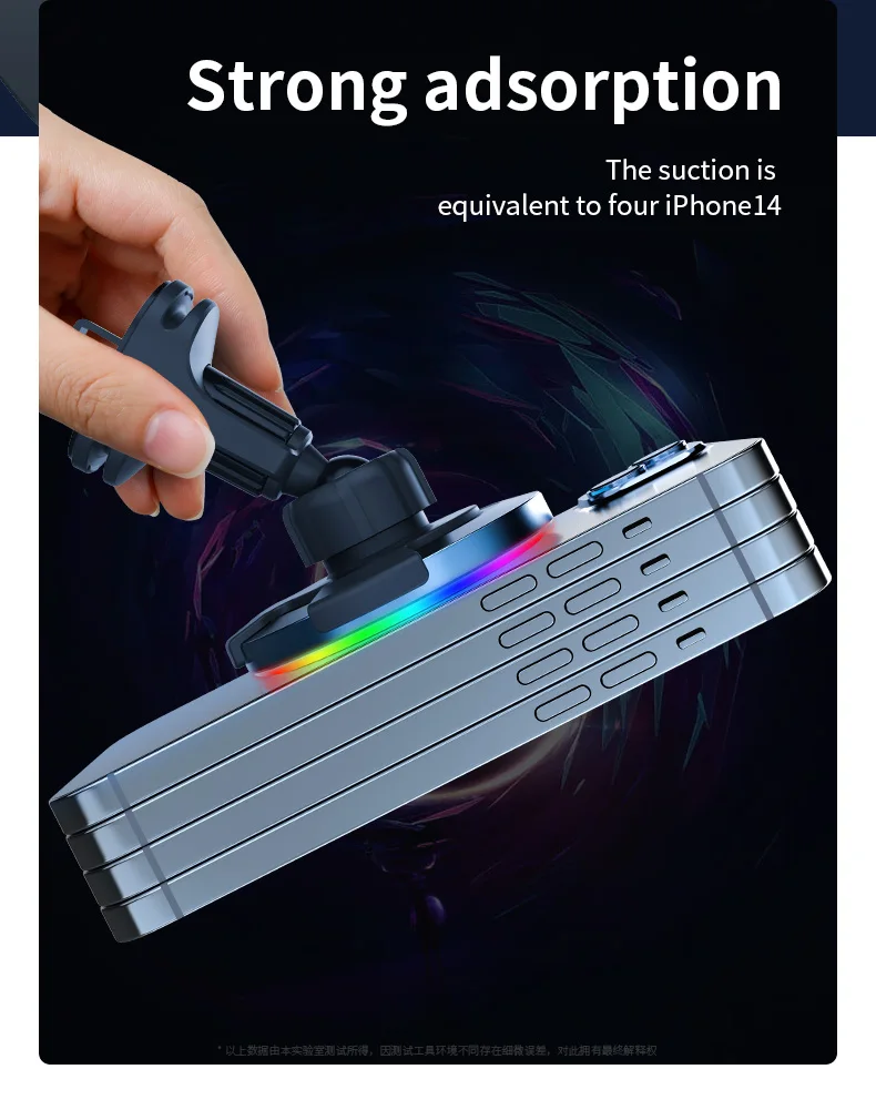 Customizable And Detachable Desktop Wireless Charger 15w Fast Magnetic ...