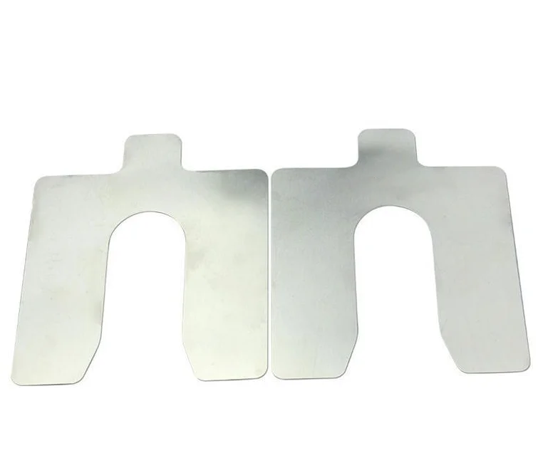 Stainless Steel U Shaped Pre Cut Slotted Shim for Alignment Pump