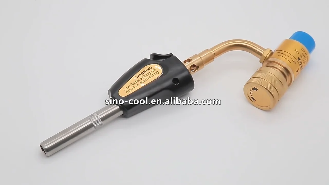 Single-tip Self-ignition Mapp Gas Welding Hand Torch With Brass Tip ...