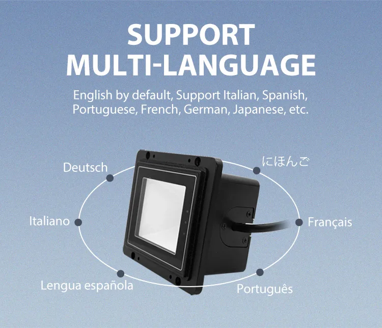 OEM Outdoor Waterproof Wiegand RS485 2D Barcode Scanner