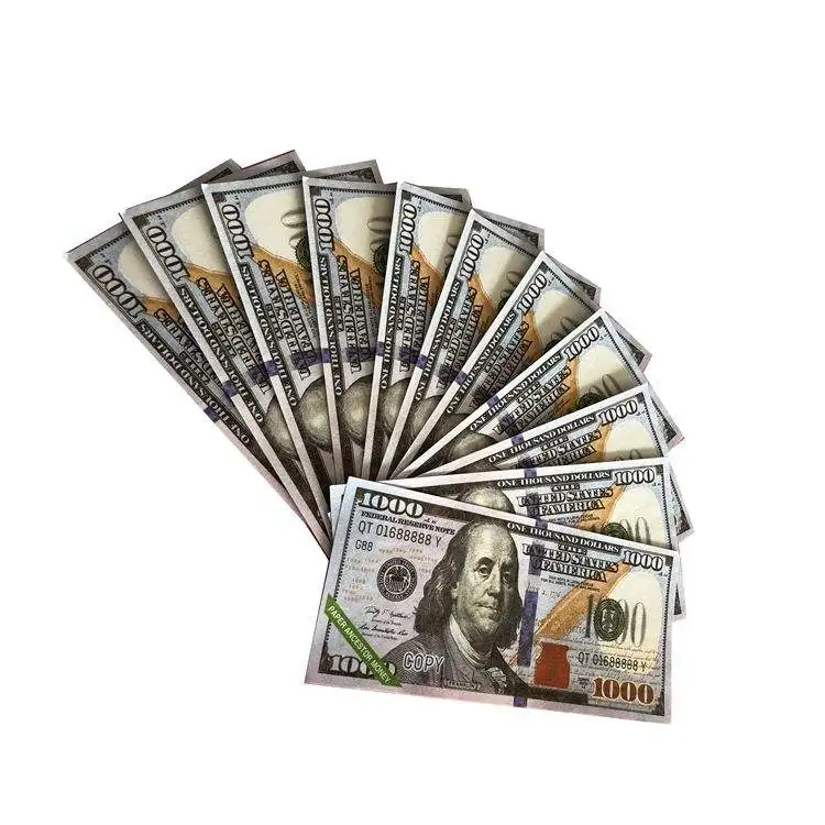 Joss Paper Us Dollar 1000 Dollar Hell Bank Notes Strengthen Connection ...