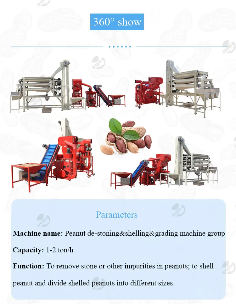 Efficient Groundnut Shell Separator - Easy Operation
