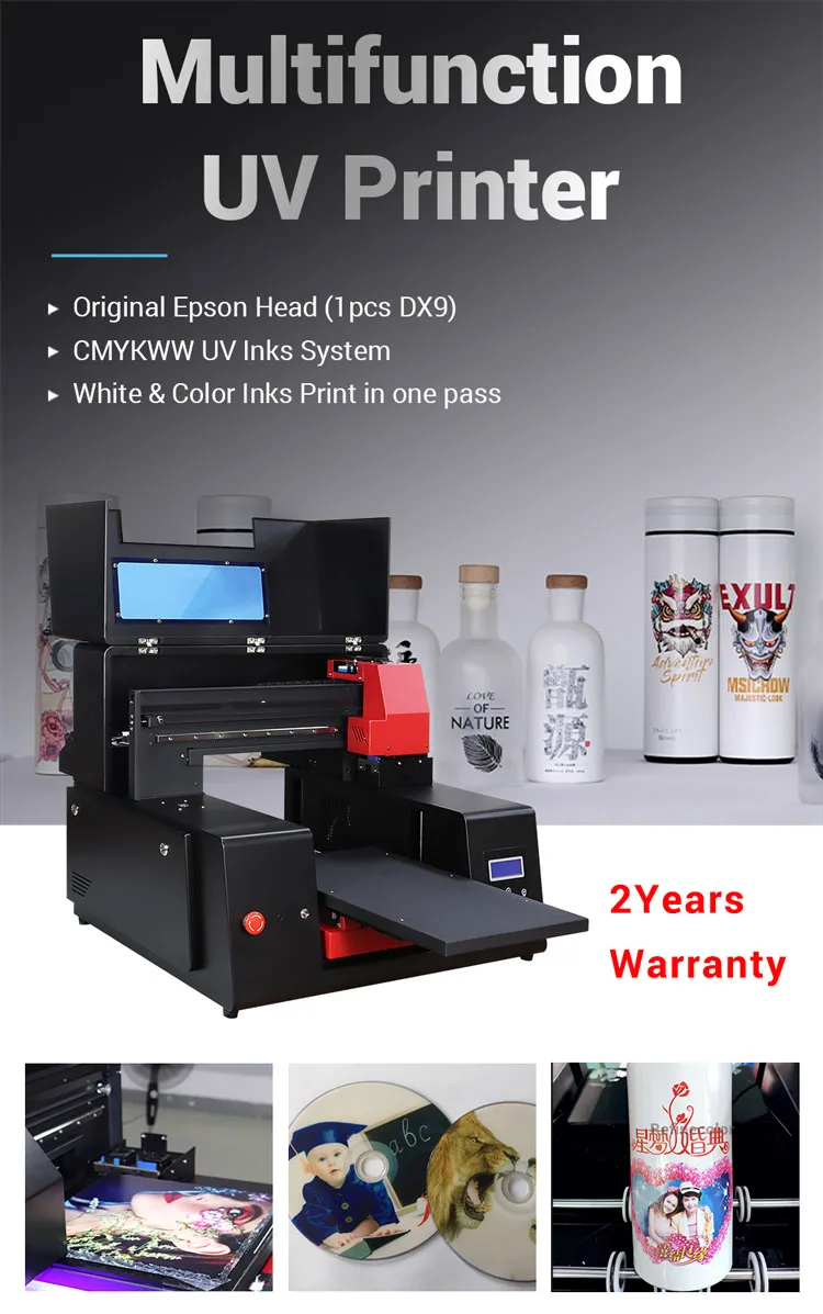 Refinecolor XP600 Inkjet A3 UV Printer - Versatile & Efficient