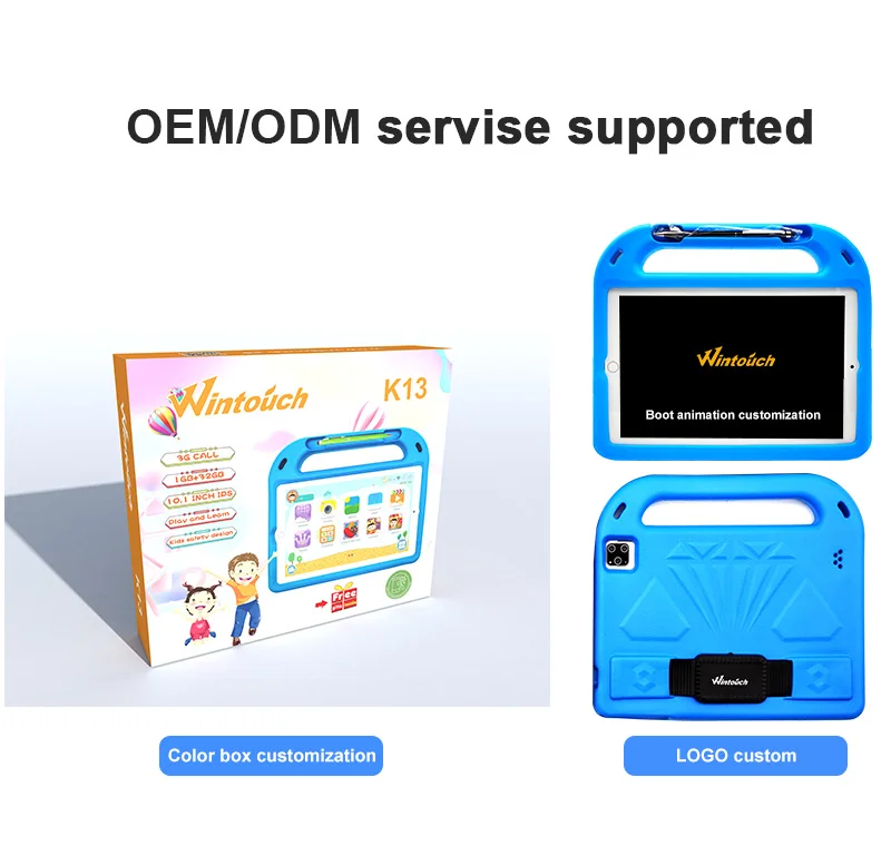 Wintouch Custom Bebe Tab 10 Inch Tablet for Kids - Android 11