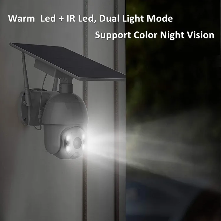 6 S10 Solar Ubox 4g Ptz Camera Pir Wifi 2mp 3mp 4mp Solar Battery ...