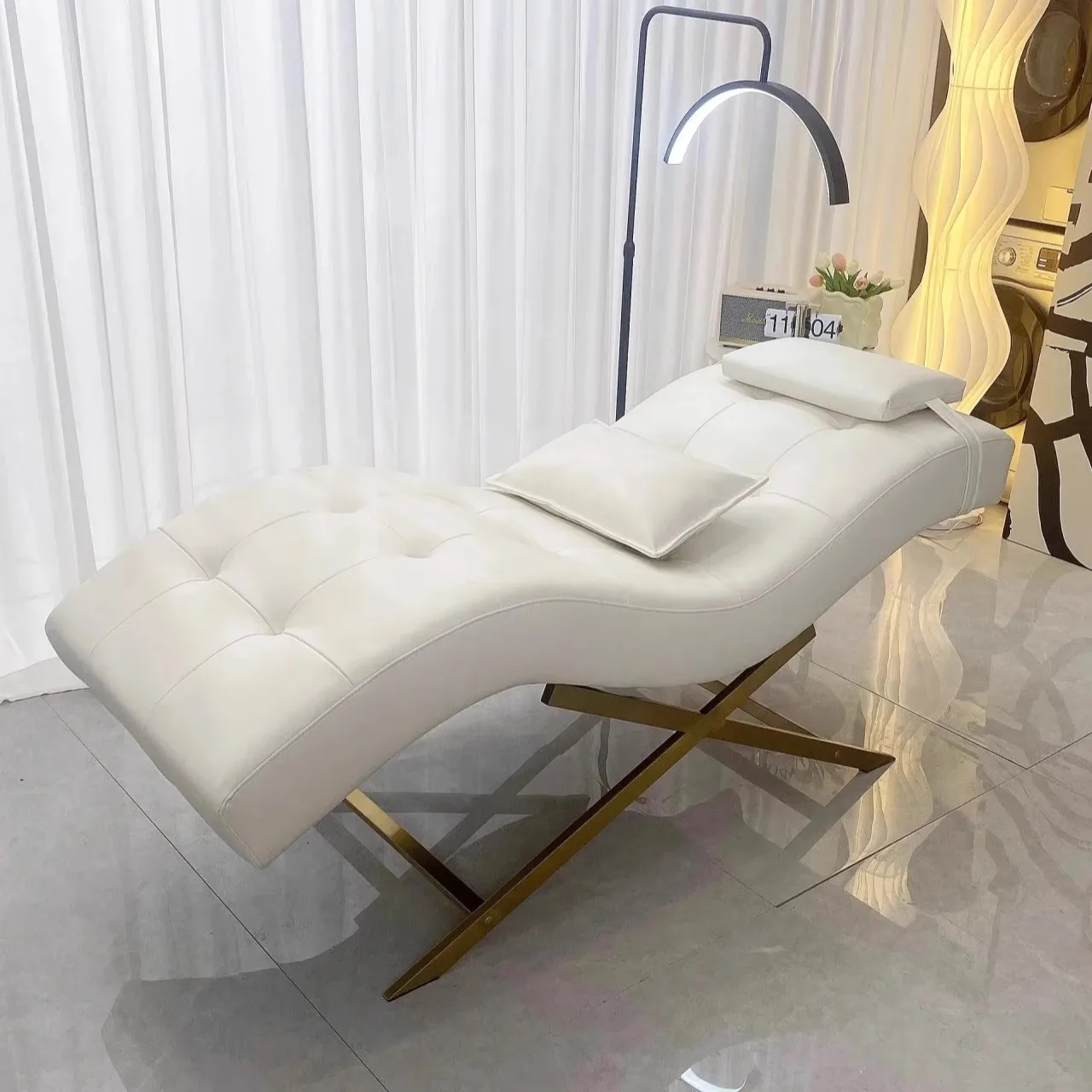 Custom Color Modern Luxury Spa Bed for Eyelash Care & OEM/ODM Available