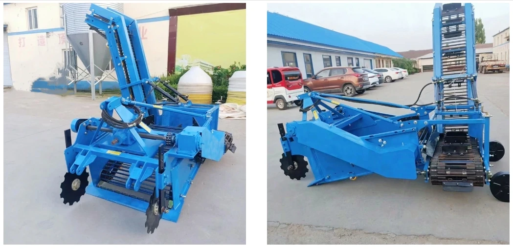 Automatic Potato Harvesters With Conveyor Belt Loading Efficient ...