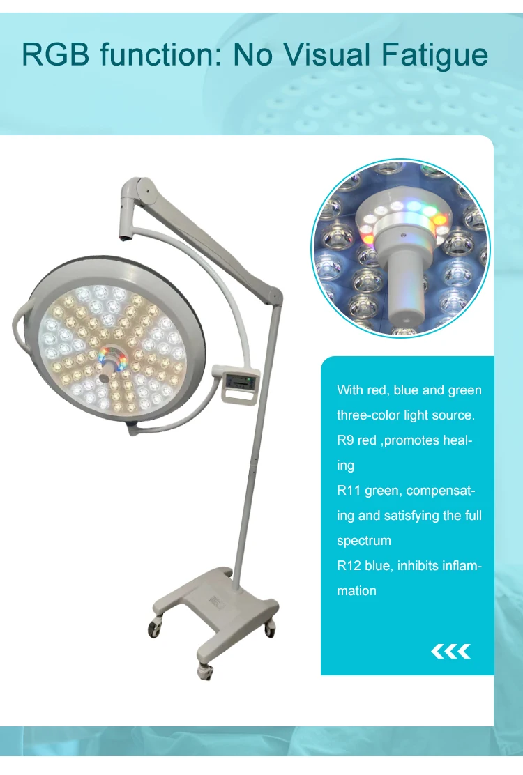 Iso Certificate Surgical Shadowless Operating Lamp Mobile Medical ...