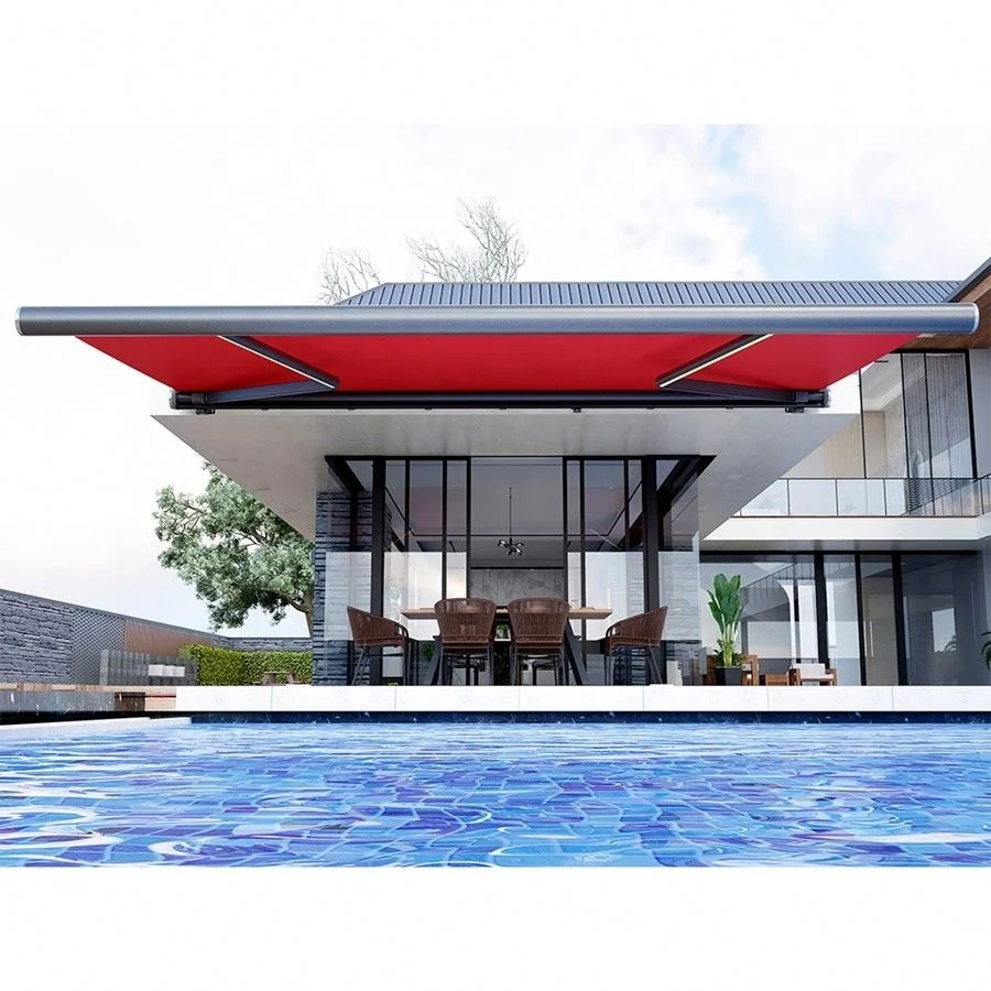 Balcony Sun Automatic Outdoor Retractable Rain Awning| Alibaba.com