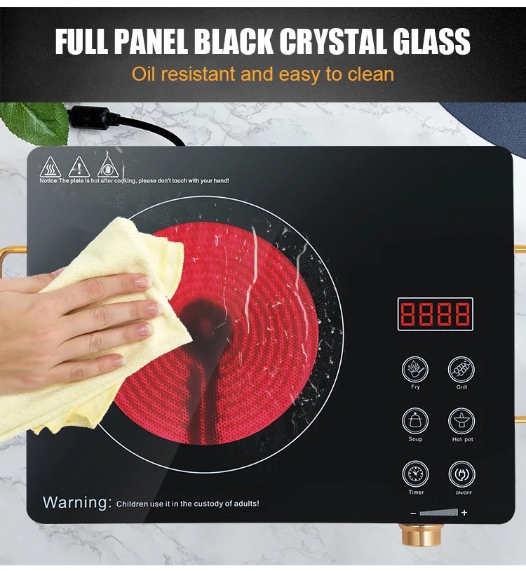 High Quality Single Hob Infrared Cooker Kitchen Appliances Infrared ...