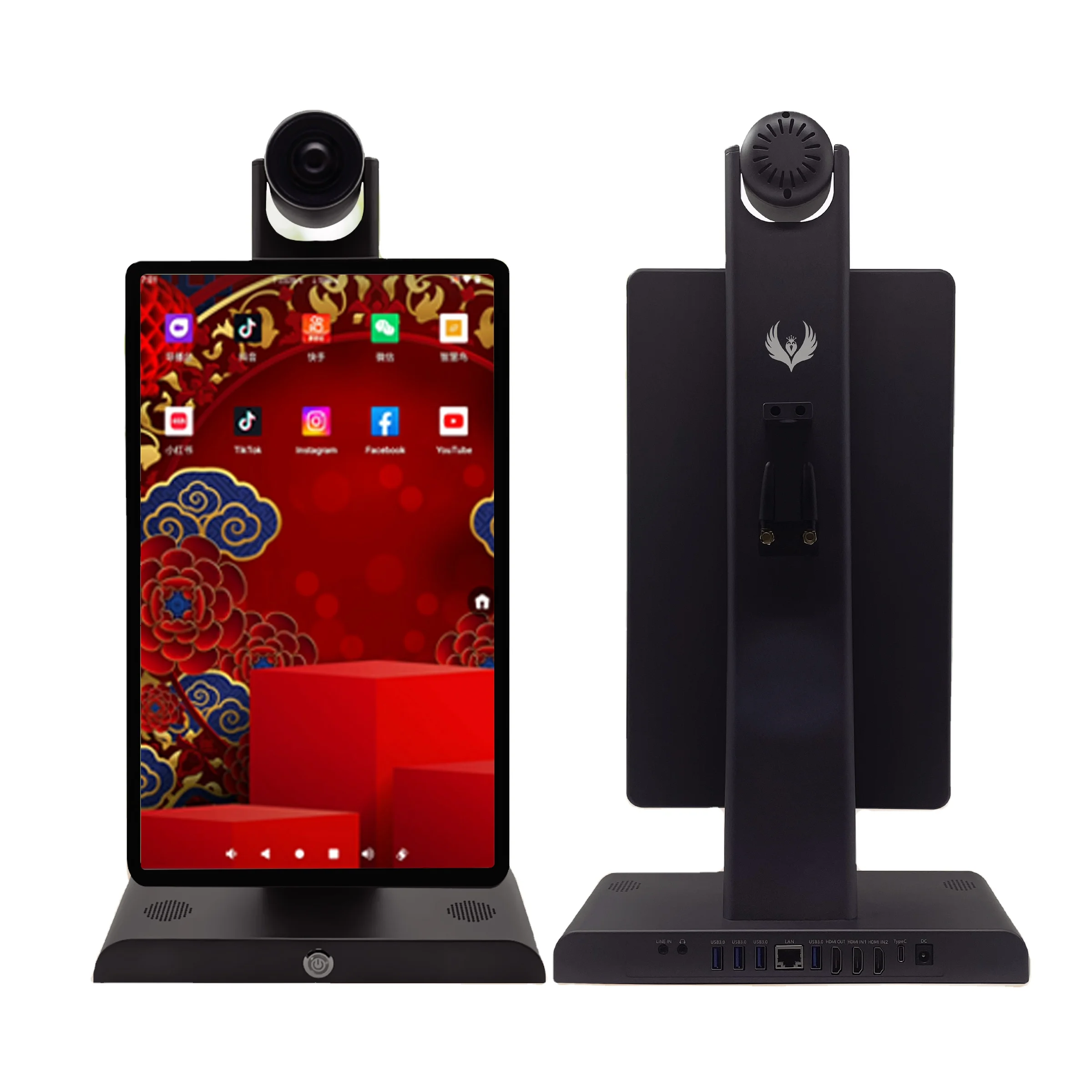 Professional intelligent live broadcast equipment: 15.6-inch 10-point ...