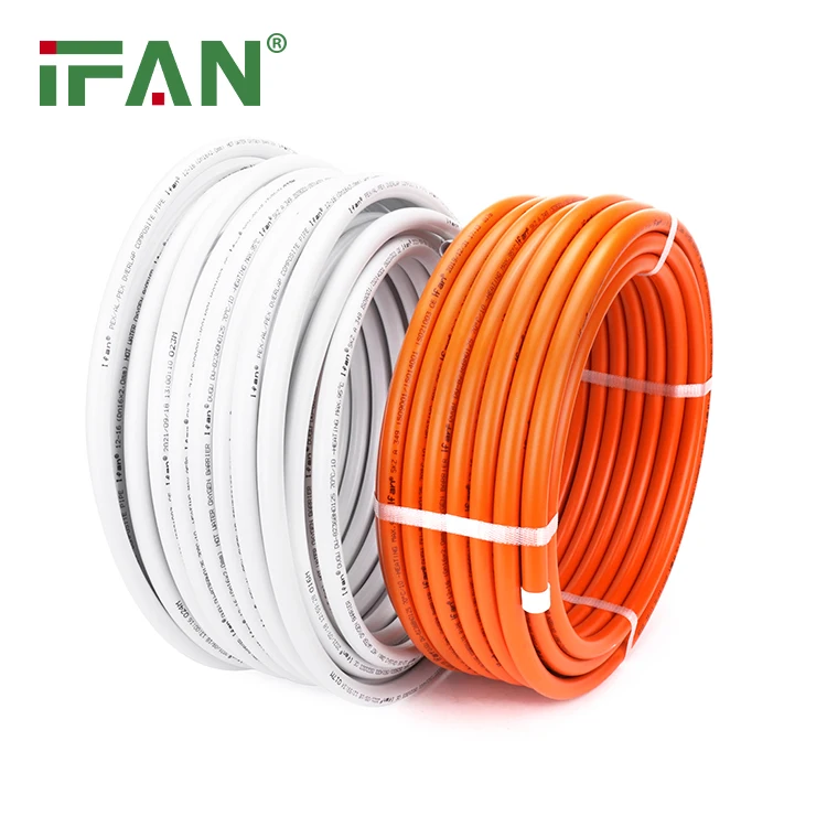 Ifan Manufacture Floor Heating Pipe Oem Plastic Tube Thermal Insulation Pipe Flexible Multilayer ...