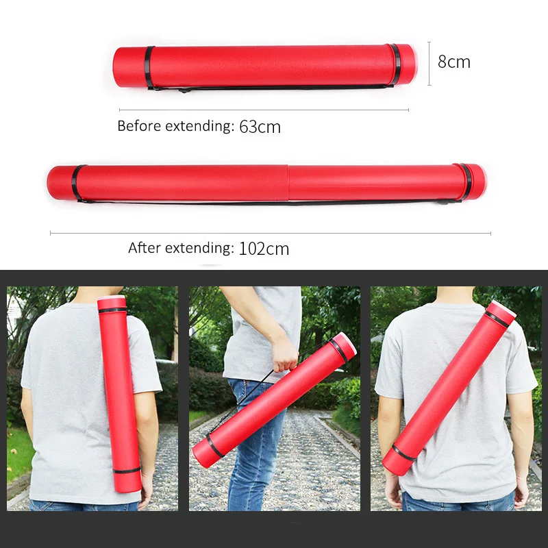 Durable Plastic Storage Tube Holder for Art and Drafting