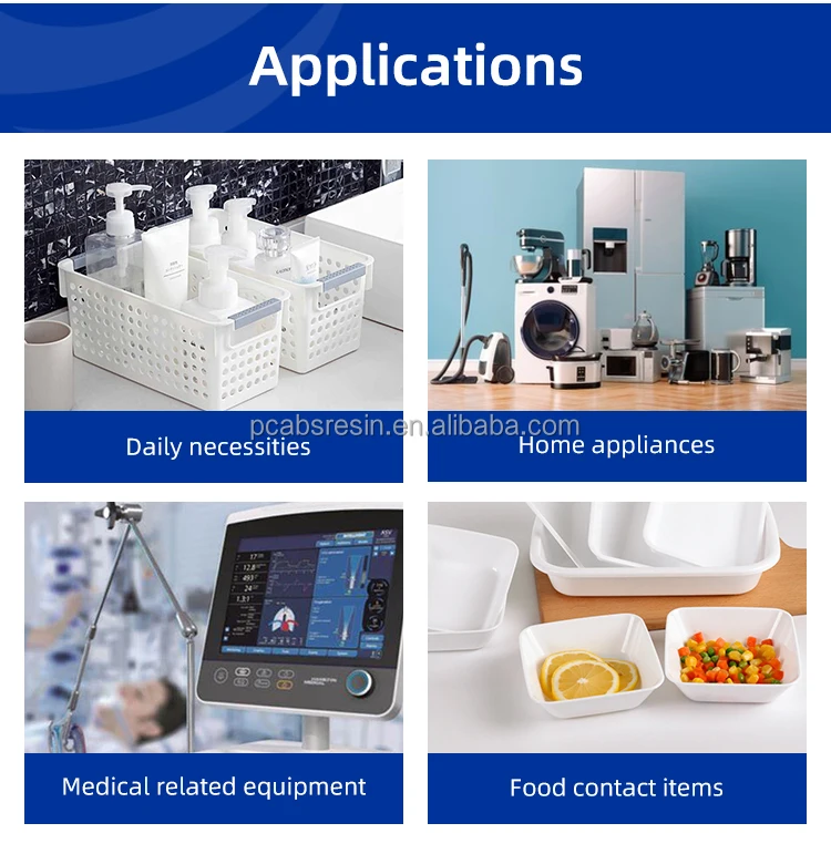 High Rigidity Transparent ABS Resin MABS 920 555 Granules