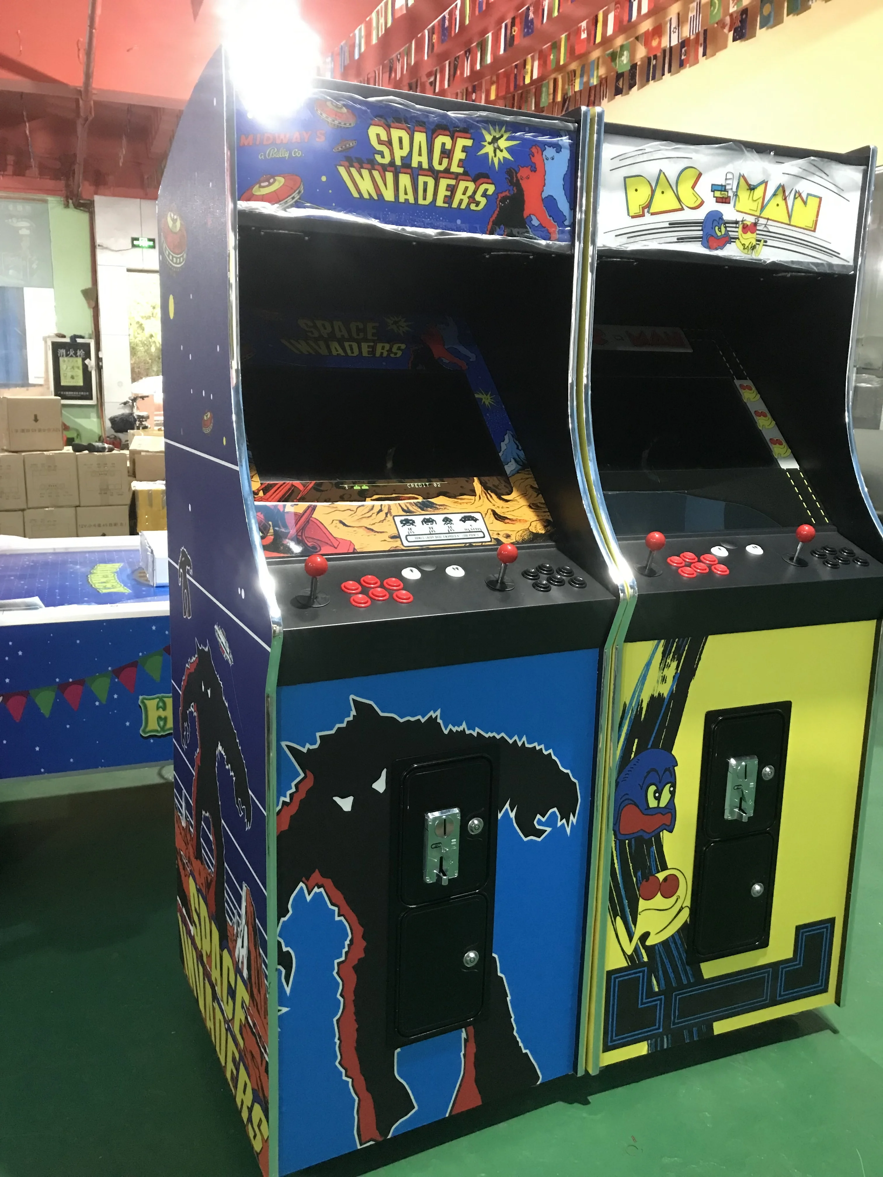 Street Fighter Arcade Fighting Video Game Machine Kids Coin Operated ...