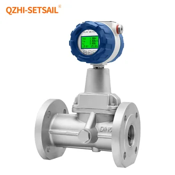 Gas Flow Meter Manufacturer Precession Vortex Flowmeter Lcd Display Battery Powered 24vdc ...