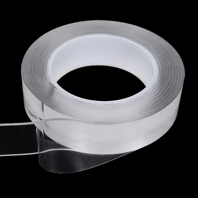 Nano Grip Double Sided Clear Tape Waterproof Reusable Double Sided Nano Gel Adhesive Tape - Buy ...